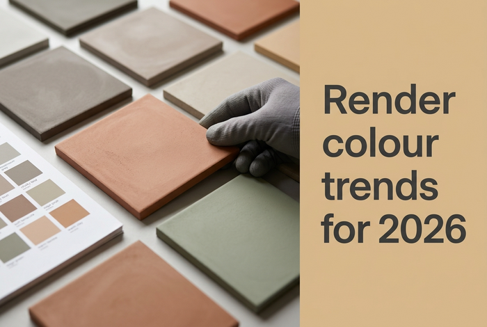 2026 Render Colour Trends UK: Earth Tones & Colour Drenching